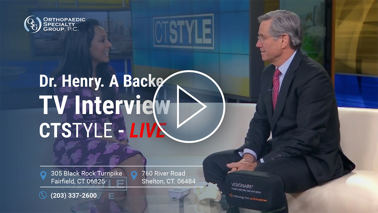 Dr Henry Backe | Top Orthopaedic Surgeon in Fairfield, Shelton, CT